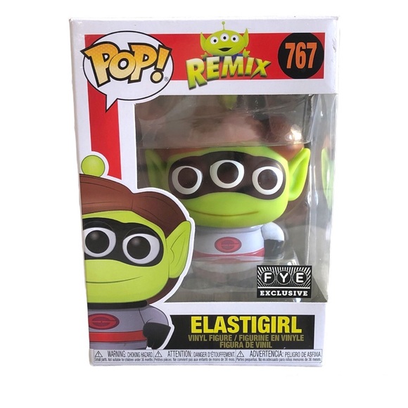 Funko | Toys | Funko Pop Disney Pixar Remix Elastigirl Fye Exclusive ...